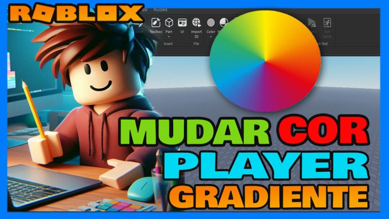 🌈 Como Criar Gradiente de Cor no Roblox Studio - ⭐ Programação For Kids ...